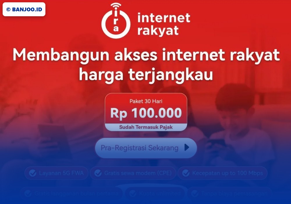 Panduan Lengkap Daftar Internet Rakyat 2025, WiFi Unlimited 100 Mbps ...