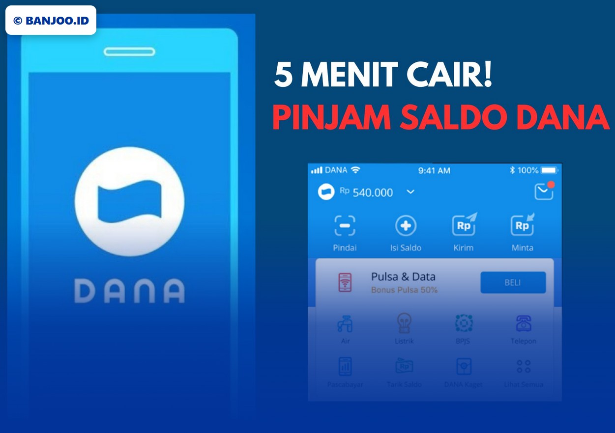 Pinjam Saldo di DANA Bayar Nanti Tanpa Scan KTP Langsung Cair, Begini Caranya