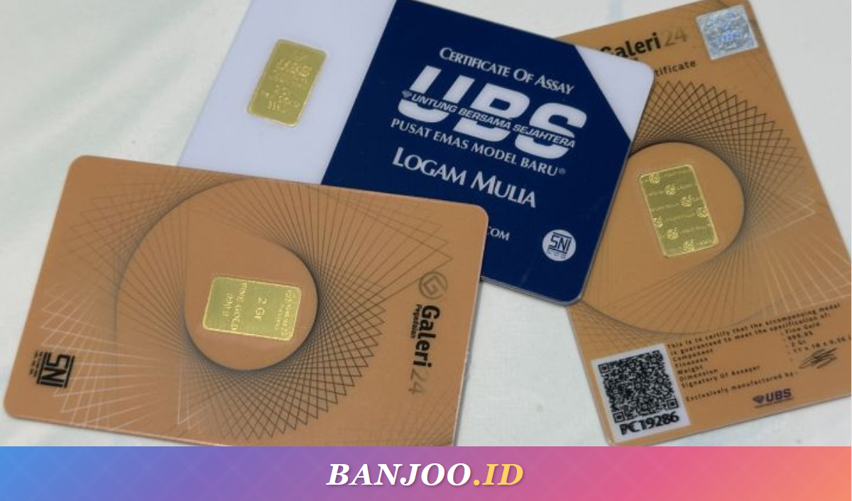 Update Harga Emas Pegadaian 2026: UBS dan Galeri 24 Turun, Ini Daftar ...