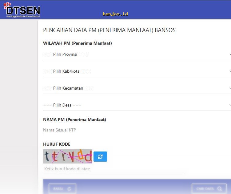 Cara Gampang Mengecek Desil DTSEN 2026 di Situs Resmi Cekbansos Kemensos!